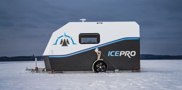 Lightweight Fiberglass Ice Fishing House | IcePro Trailers | ATV Toy ...